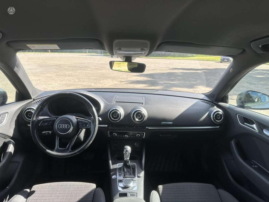 Grey Audi A3 2016 in Kaunas, with an engine capacity of 1.97 L and mileage of 218 thousand km for 13500 €, photo 10 on AUTOMOTO.COM.LV