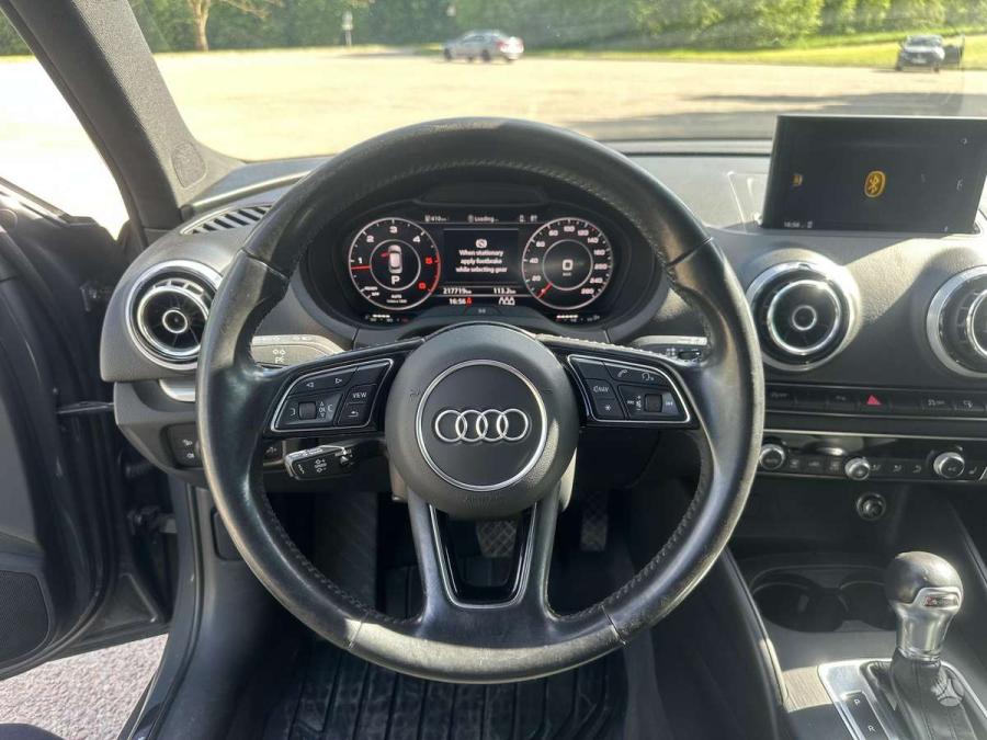 Grey Audi A3 2016 in Kaunas, with an engine capacity of 1.97 L and mileage of 218 thousand km for 13500 €, photo 21 on AUTOMOTO.COM.LV