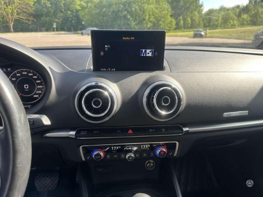 Grey Audi A3 2016 in Kaunas, with an engine capacity of 1.97 L and mileage of 218 thousand km for 13500 €, photo 23 on AUTOMOTO.COM.LV