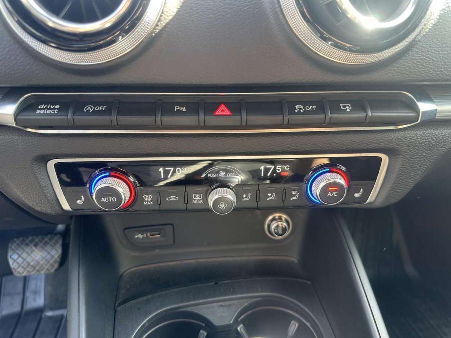 Grey Audi A3 2016 in Kaunas, with an engine capacity of 1.97 L and mileage of 218 thousand km for 13500 €, photo 25 on AUTOMOTO.COM.LV