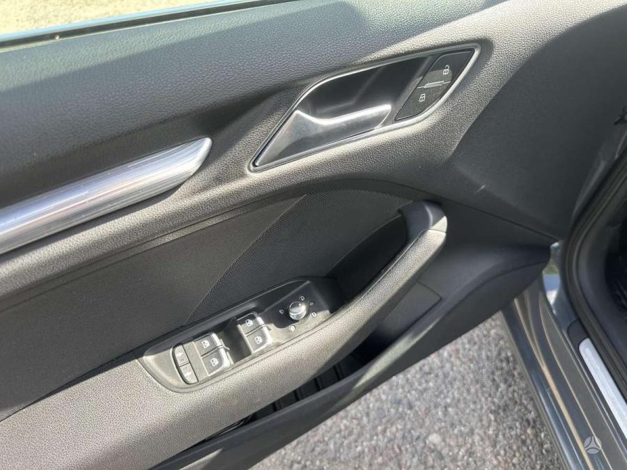 Grey Audi A3 2016 in Kaunas, with an engine capacity of 1.97 L and mileage of 218 thousand km for 13500 €, photo 29 on AUTOMOTO.COM.LV