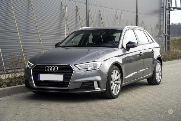 Pelēks Audi A3 2016 Viļņa, ar dzinēja tilpumu 1.60 L un nobraukumu 90 tūkst. km par 11900 €, foto 1 vietnē AUTOMOTO.COM.LV