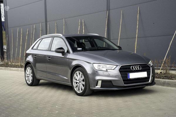 Pelēks Audi A3 2016 Viļņa, ar dzinēja tilpumu 1.60 L un nobraukumu 90 tūkst. km par 11900 €, foto 5 vietnē AUTOMOTO.COM.LV