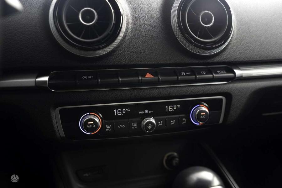 Серый Ауди А3 2016 в Вильнюс, объемом двигателя 1.60 л и пробегом 90 тыс. км за 11900 €, фото 27 на AUTOMOTO.COM.LV