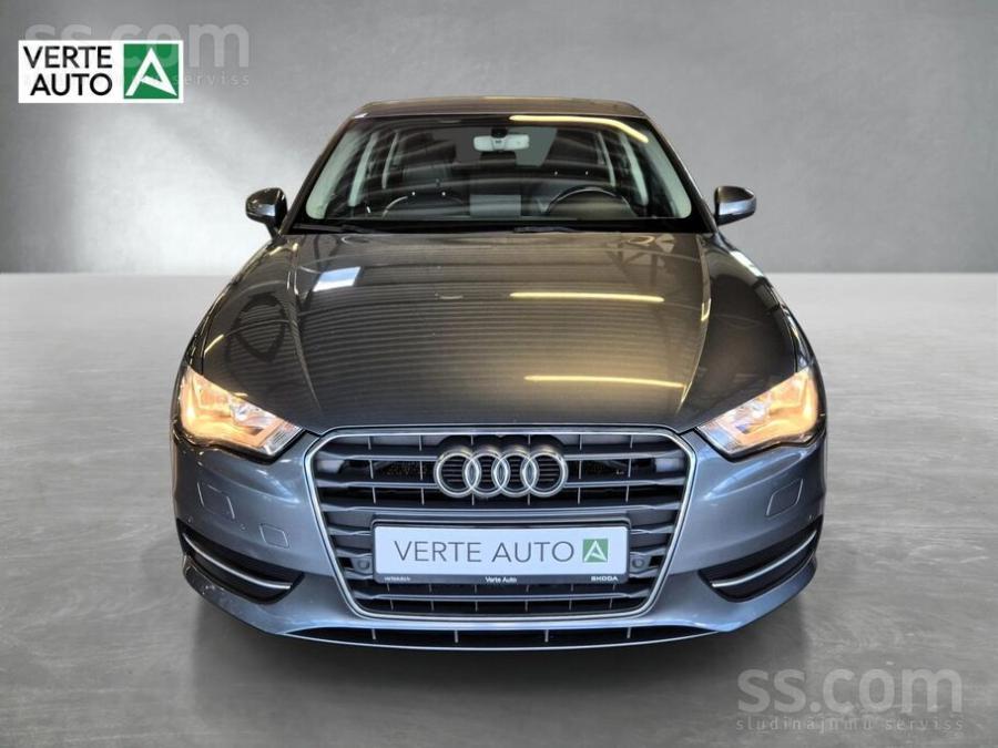 Grey Audi A3 2016 in Riga, with an engine capacity of 2.00 L and mileage of 229 thousand km for 10490 €, photo 3 on AUTOMOTO.COM.LV
