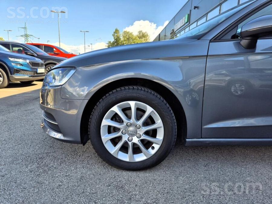 Grey Audi A3 2016 in Riga, with an engine capacity of 2.00 L and mileage of 229 thousand km for 10490 €, photo 25 on AUTOMOTO.COM.LV