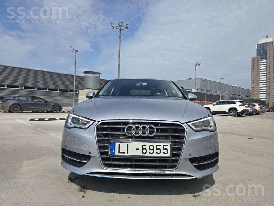 Pelēks Audi A3 2016 Rīga, ar dzinēja tilpumu 2.00 L un nobraukumu 210 tūkst. km par 7850 €, foto 1 vietnē AUTOMOTO.COM.LV