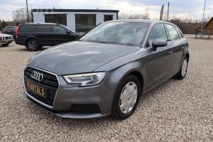 Grey Audi A3 2017 in Riga, with an engine capacity of 1.60 L and mileage of 0 thousand km for 8690 €, photo  on AUTOMOTO.COM.LV