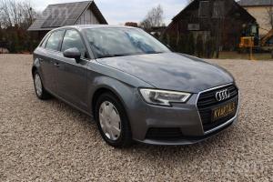 Grey Audi A3 2017 in Riga, with an engine capacity of 1.60 L and mileage of 0 thousand km for 8690 €, photo 3 on AUTOMOTO.COM.LV