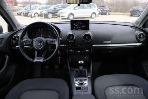 Grey Audi A3 2017 in Riga, with an engine capacity of 1.60 L and mileage of 0 thousand km for 8690 €, photo 11 on AUTOMOTO.COM.LV