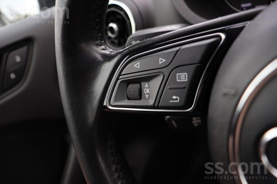 Grey Audi A3 2017 in Riga, with an engine capacity of 1.60 L and mileage of 0 thousand km for 8690 €, photo 20 on AUTOMOTO.COM.LV