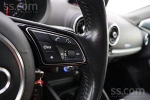 Grey Audi A3 2017 in Riga, with an engine capacity of 1.60 L and mileage of 0 thousand km for 8690 €, photo 21 on AUTOMOTO.COM.LV