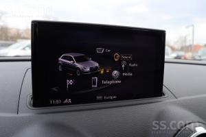 Grey Audi A3 2017 in Riga, with an engine capacity of 1.60 L and mileage of 0 thousand km for 8690 €, photo 25 on AUTOMOTO.COM.LV