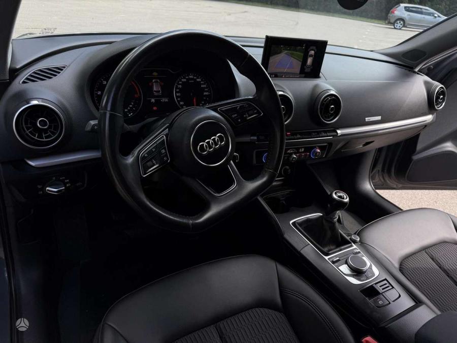 Pelēks Audi A3 2017 Tauragė, ar dzinēja tilpumu 1.97 L un nobraukumu 174 tūkst. km par 9500 €, foto 5 vietnē AUTOMOTO.COM.LV