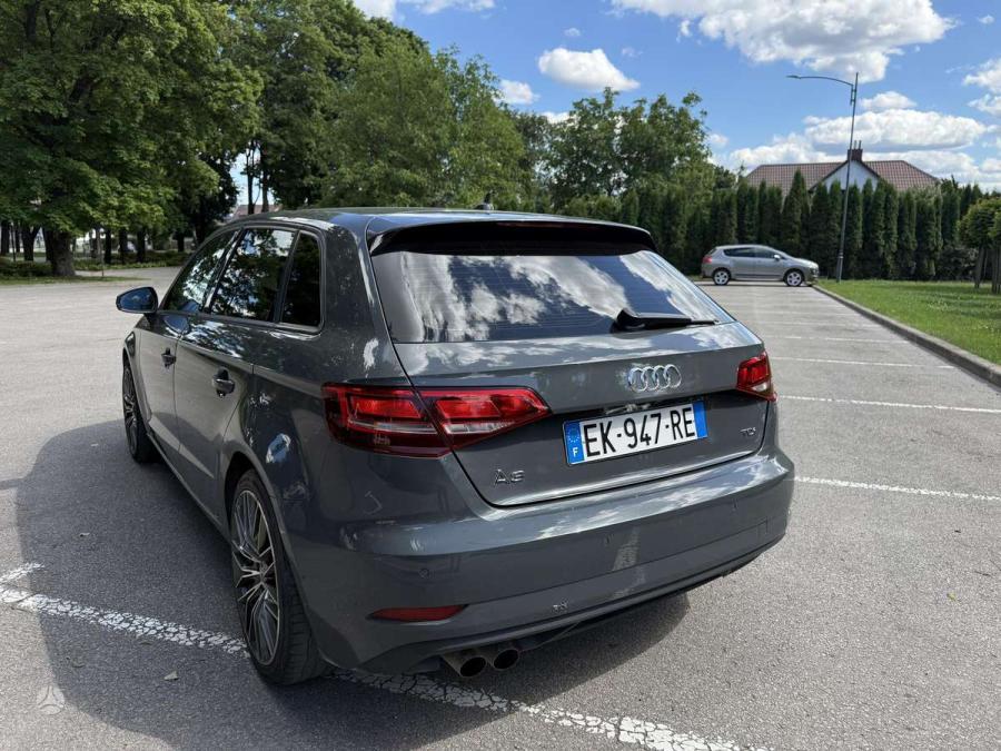 Pelēks Audi A3 2017 Tauragė, ar dzinēja tilpumu 1.97 L un nobraukumu 174 tūkst. km par 9500 €, foto 6 vietnē AUTOMOTO.COM.LV