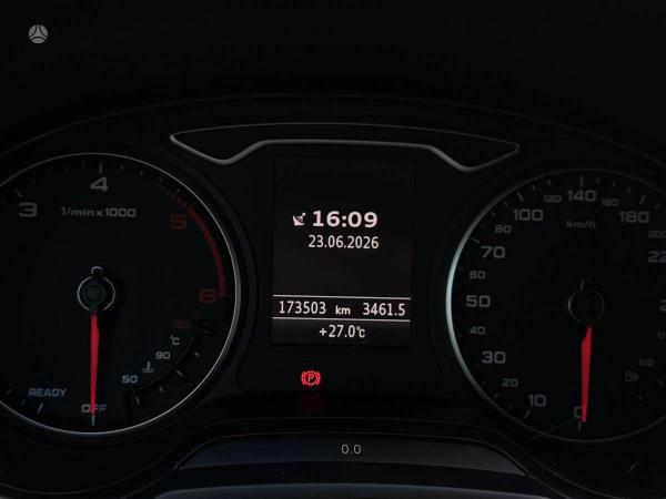 Pelēks Audi A3 2017 Tauragė, ar dzinēja tilpumu 1.97 L un nobraukumu 174 tūkst. km par 9500 €, foto 6 vietnē AUTOMOTO.COM.LV