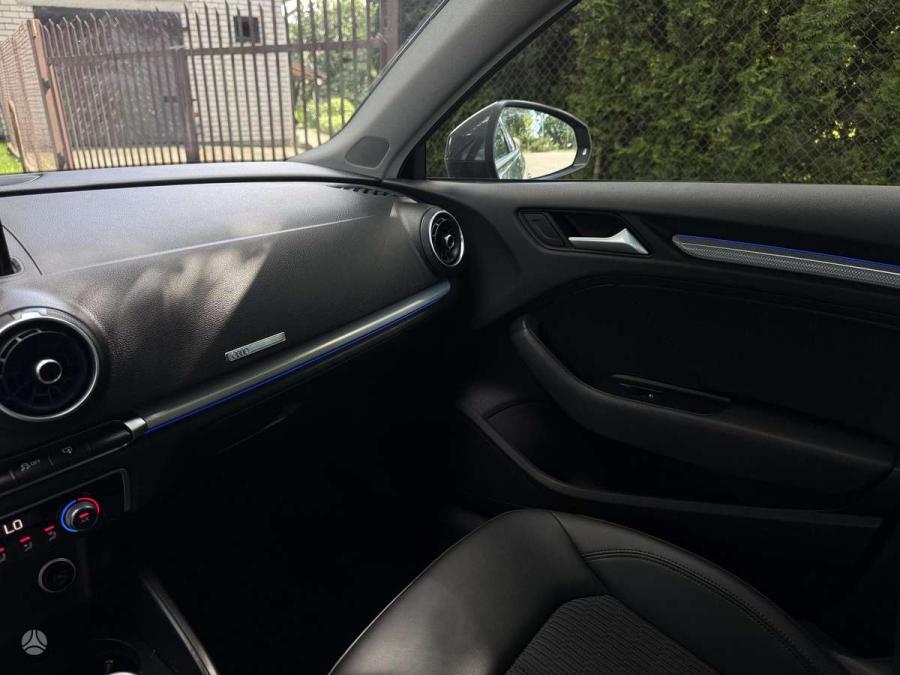 Pelēks Audi A3 2017 Tauragė, ar dzinēja tilpumu 1.97 L un nobraukumu 174 tūkst. km par 9500 €, foto 9 vietnē AUTOMOTO.COM.LV