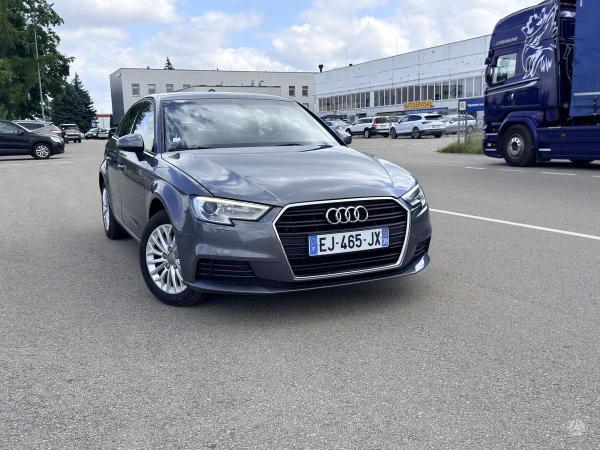 Grey Audi A3 2017 in Panevezys, with an engine capacity of 1.60 L and mileage of 147 thousand km for 9990 €, photo 4 on AUTOMOTO.COM.LV