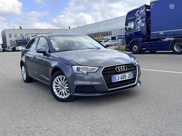 Grey Audi A3 2017 in Panevezys, with an engine capacity of 1.60 L and mileage of 147 thousand km for 9990 €, photo 6 on AUTOMOTO.COM.LV