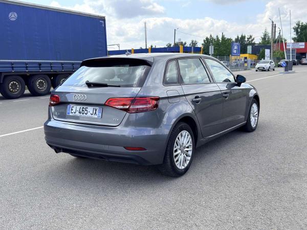 Grey Audi A3 2017 in Panevezys, with an engine capacity of 1.60 L and mileage of 147 thousand km for 9990 €, photo 8 on AUTOMOTO.COM.LV