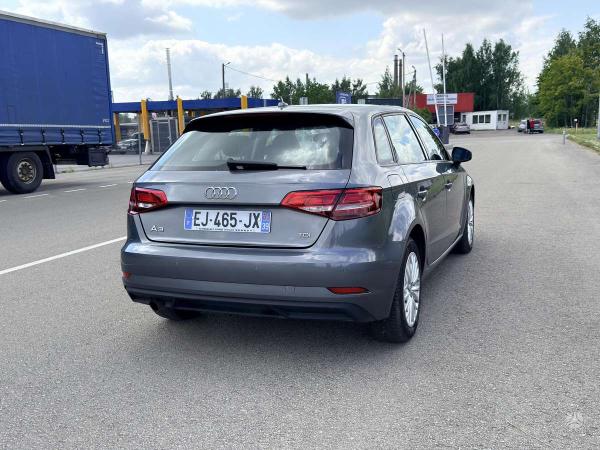 Grey Audi A3 2017 in Panevezys, with an engine capacity of 1.60 L and mileage of 147 thousand km for 9990 €, photo 10 on AUTOMOTO.COM.LV