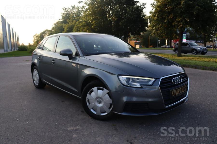 Grey Audi A3 2017 in Riga, with an engine capacity of 1.60 L and mileage of 0 thousand km for 6990 €, photo 3 on AUTOMOTO.COM.LV