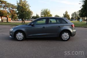 Grey Audi A3 2017 in Riga, with an engine capacity of 1.60 L and mileage of 0 thousand km for 6990 €, photo 4 on AUTOMOTO.COM.LV