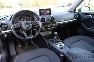 Grey Audi A3 2017 in Riga, with an engine capacity of 1.60 L and mileage of 0 thousand km for 6990 €, photo 10 on AUTOMOTO.COM.LV