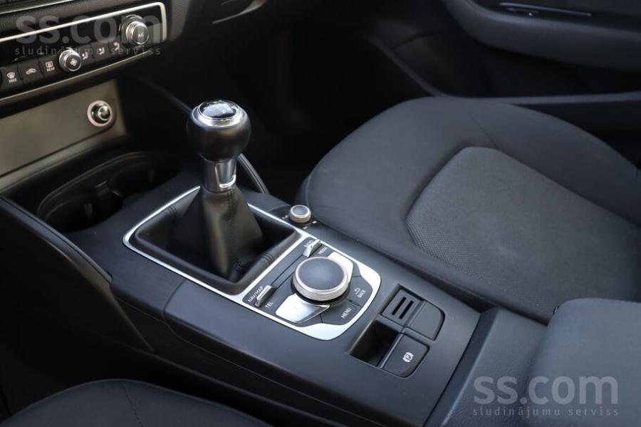 Grey Audi A3 2017 in Riga, with an engine capacity of 1.60 L and mileage of 0 thousand km for 6990 €, photo 20 on AUTOMOTO.COM.LV