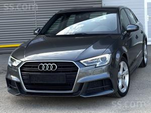 Pelēks Audi A3 2017 Rīga, ar dzinēja tilpumu 2.00 L un nobraukumu 264 tūkst. km par 11950 €, foto  vietnē AUTOMOTO.COM.LV