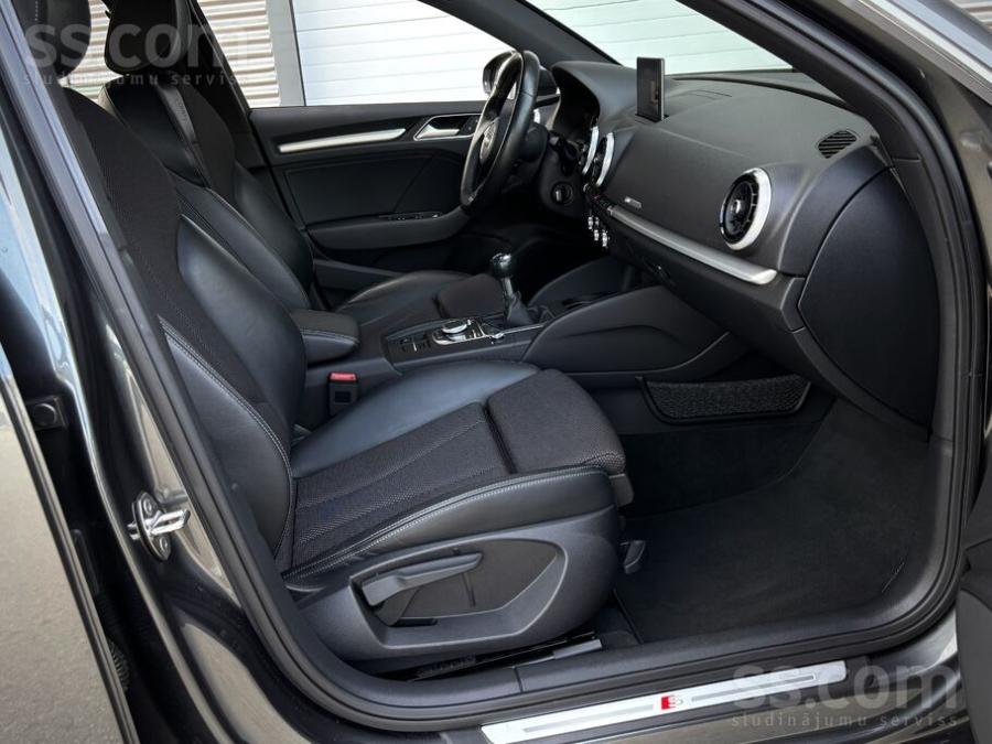 Pelēks Audi A3 2017 Rīga, ar dzinēja tilpumu 2.00 L un nobraukumu 264 tūkst. km par 11950 €, foto 6 vietnē AUTOMOTO.COM.LV