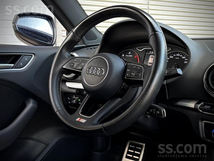 Pelēks Audi A3 2017 Rīga, ar dzinēja tilpumu 2.00 L un nobraukumu 264 tūkst. km par 11950 €, foto 12 vietnē AUTOMOTO.COM.LV