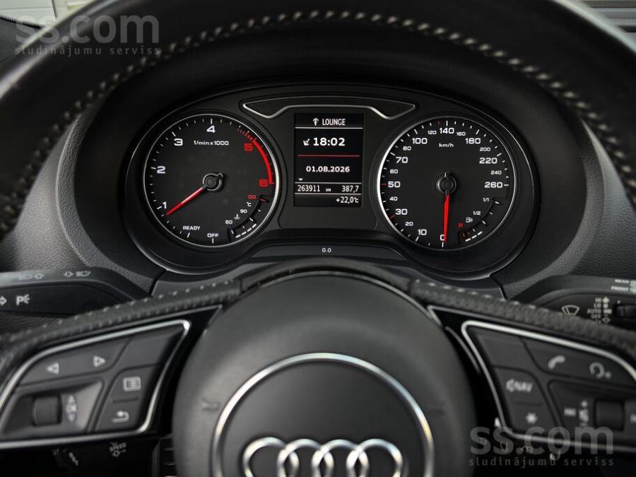 Pelēks Audi A3 2017 Rīga, ar dzinēja tilpumu 2.00 L un nobraukumu 264 tūkst. km par 11950 €, foto 15 vietnē AUTOMOTO.COM.LV