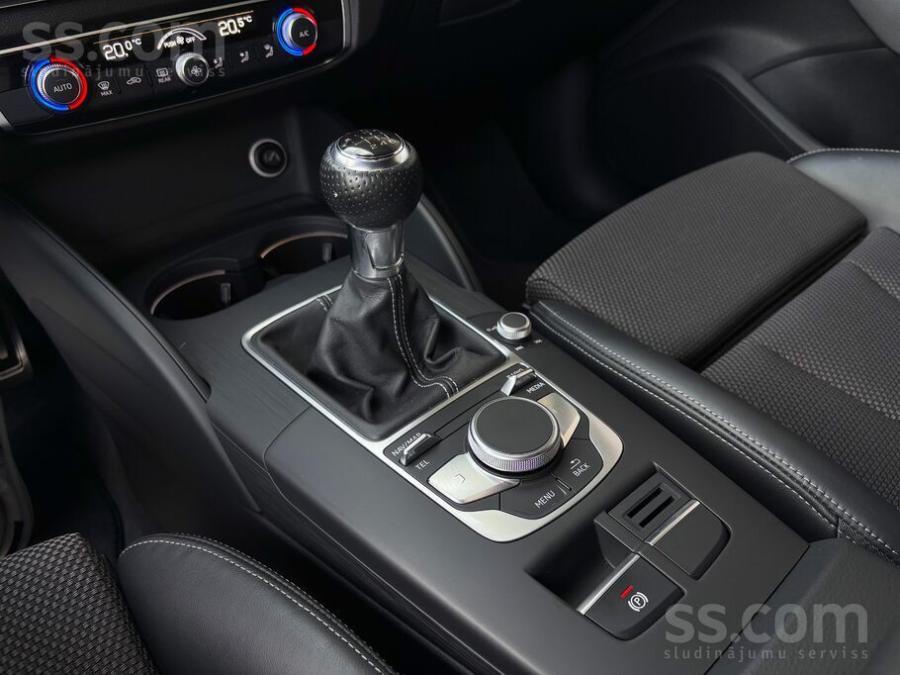 Pelēks Audi A3 2017 Rīga, ar dzinēja tilpumu 2.00 L un nobraukumu 264 tūkst. km par 11950 €, foto 18 vietnē AUTOMOTO.COM.LV