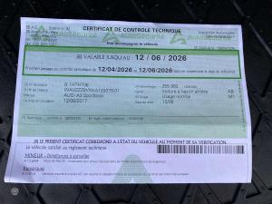 Серый Ауди А3 2017 в Расейняй, объемом двигателя 1.60 л и пробегом 276 тыс. км за 8900 €, фото 15 на AUTOMOTO.COM.LV