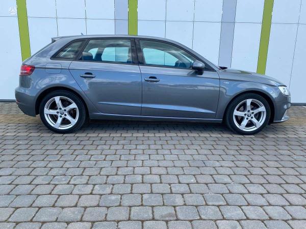 Grey Audi A3 2017 in Raseiniai, with an engine capacity of 1.60 L and mileage of 276 thousand km for 8900 €, photo 5 on AUTOMOTO.COM.LV