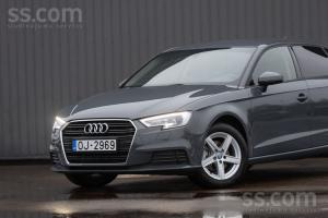 Grey Audi A3 2018 in Jelgava, with an engine capacity of 1.60 L and mileage of 0 thousand km for 12950 €, photo 2 on AUTOMOTO.COM.LV