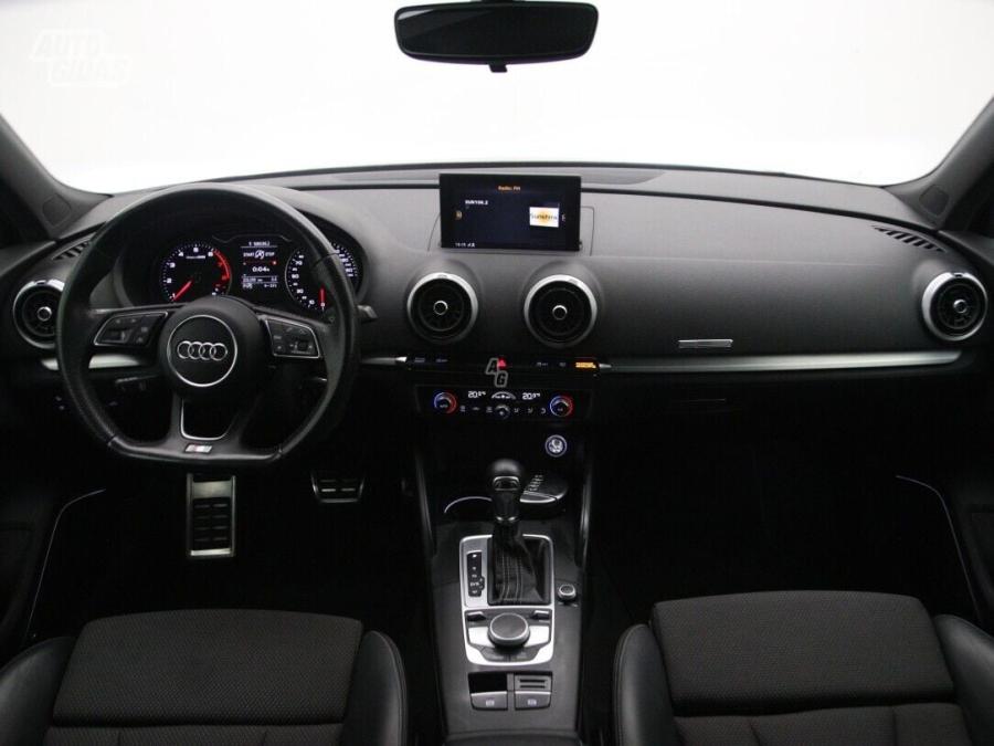 Grey Audi A3 2018 in Vilnius, with an engine capacity of 1.50 L and mileage of 231 thousand km for 12599 €, photo 2 on AUTOMOTO.COM.LV