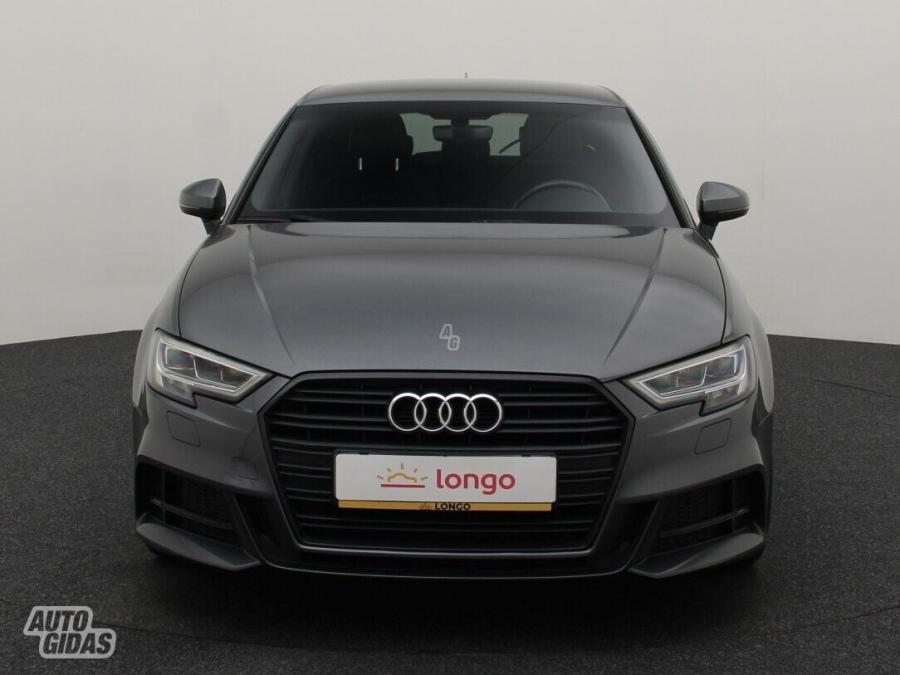 Grey Audi A3 2018 in Vilnius, with an engine capacity of 1.50 L and mileage of 231 thousand km for 12599 €, photo 3 on AUTOMOTO.COM.LV