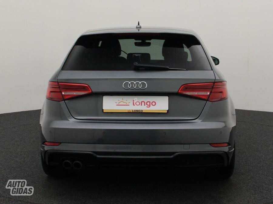 Grey Audi A3 2018 in Vilnius, with an engine capacity of 1.50 L and mileage of 231 thousand km for 12599 €, photo 5 on AUTOMOTO.COM.LV