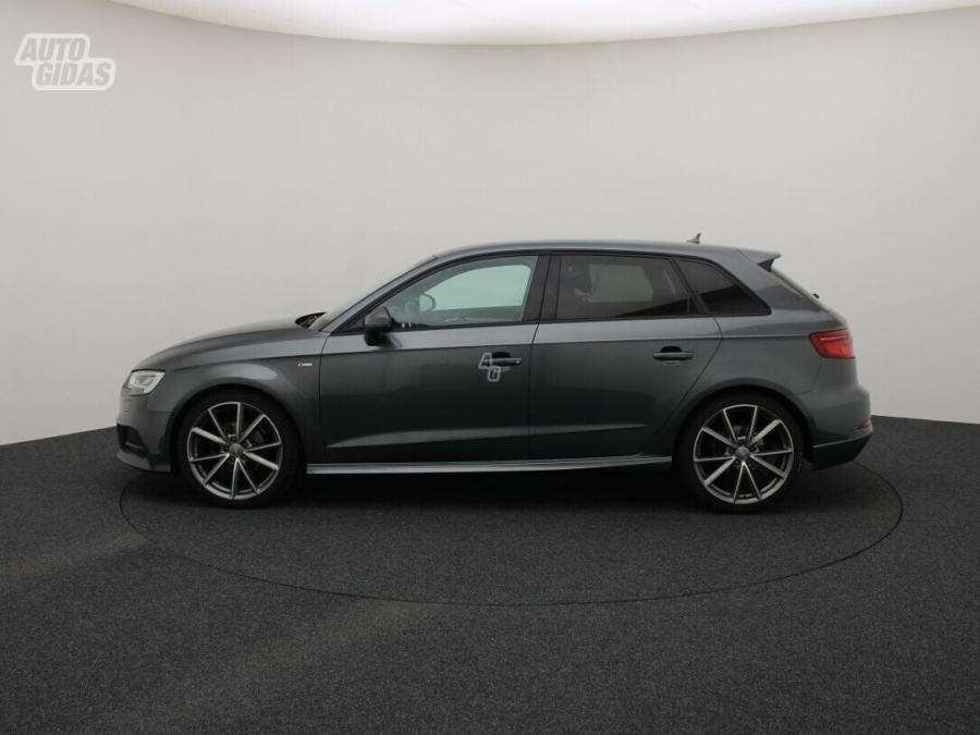 Grey Audi A3 2018 in Vilnius, with an engine capacity of 1.50 L and mileage of 231 thousand km for 12599 €, photo 6 on AUTOMOTO.COM.LV