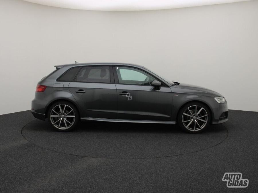 Grey Audi A3 2018 in Vilnius, with an engine capacity of 1.50 L and mileage of 231 thousand km for 12599 €, photo 9 on AUTOMOTO.COM.LV