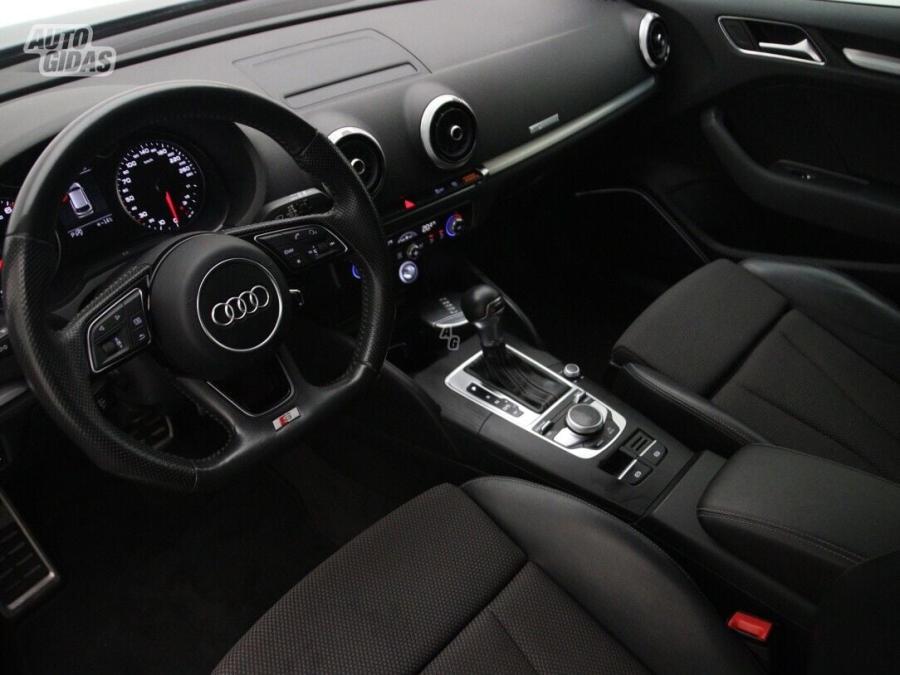 Grey Audi A3 2018 in Vilnius, with an engine capacity of 1.50 L and mileage of 231 thousand km for 12599 €, photo 16 on AUTOMOTO.COM.LV