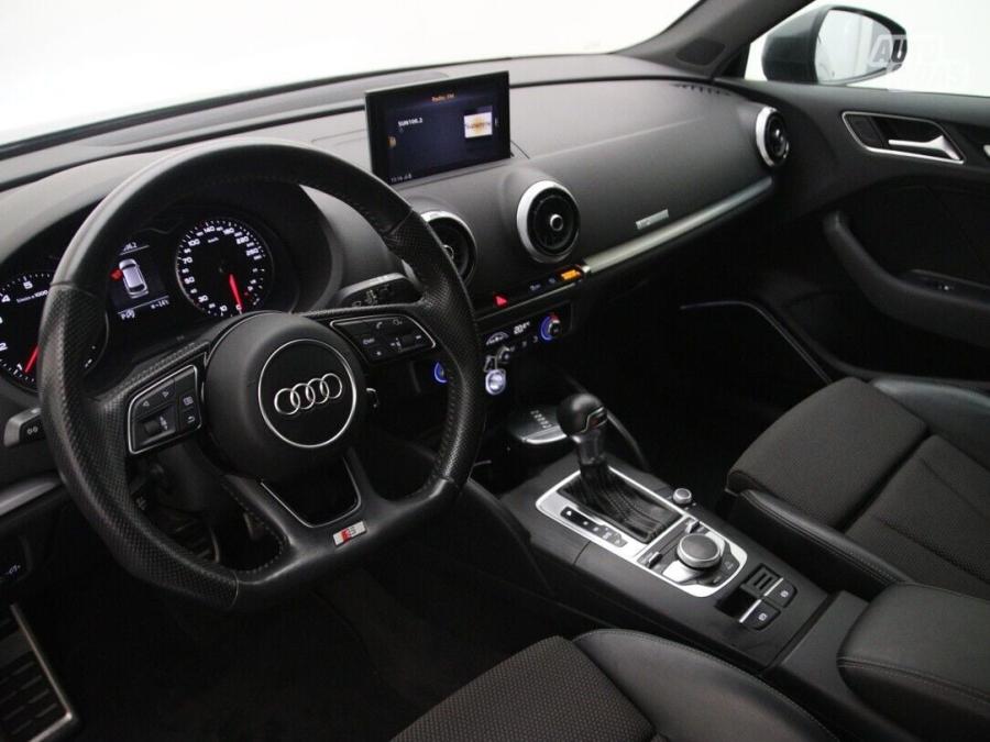 Grey Audi A3 2018 in Vilnius, with an engine capacity of 1.50 L and mileage of 231 thousand km for 12599 €, photo 22 on AUTOMOTO.COM.LV