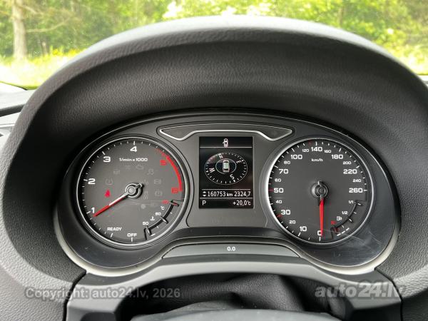 Grey Audi A3 2018 in Tallinn, with an engine capacity of 1.60 L and mileage of 162 thousand km for 10100 €, photo 8 on AUTOMOTO.COM.LV