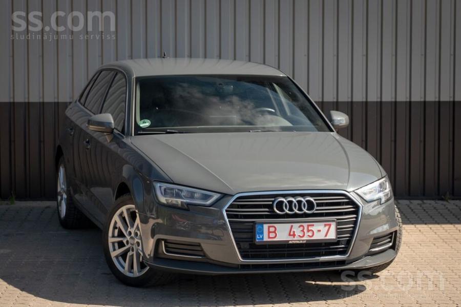 Pelēks Audi A3 2018 Talsi, ar dzinēja tilpumu 1.60 L un nobraukumu 184 tūkst. km par 12550 €, foto 1 vietnē AUTOMOTO.COM.LV