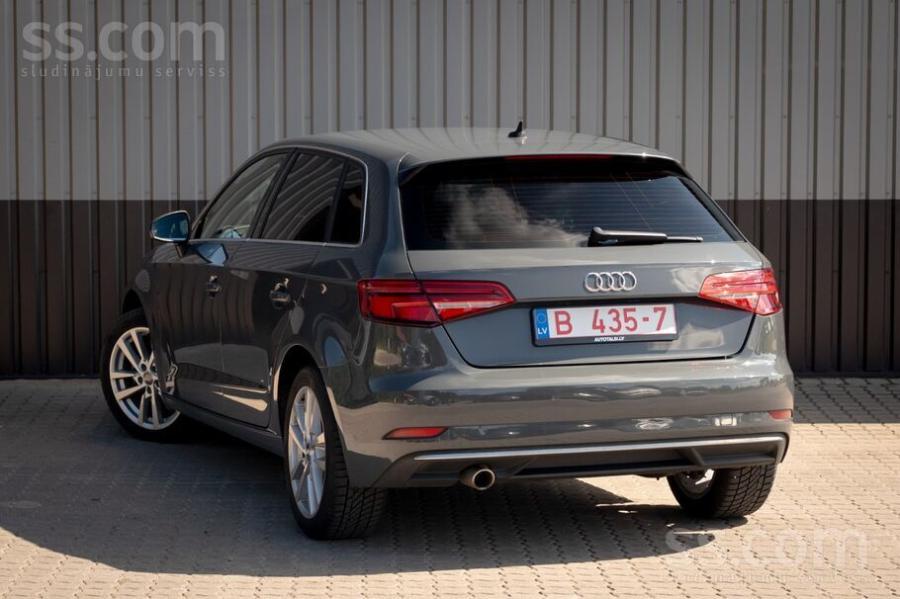 Pelēks Audi A3 2018 Talsi, ar dzinēja tilpumu 1.60 L un nobraukumu 184 tūkst. km par 12550 €, foto 5 vietnē AUTOMOTO.COM.LV