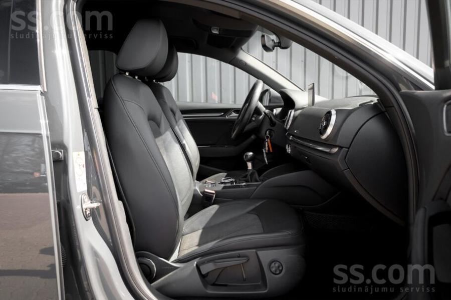 Pelēks Audi A3 2018 Talsi, ar dzinēja tilpumu 1.60 L un nobraukumu 184 tūkst. km par 12550 €, foto 13 vietnē AUTOMOTO.COM.LV