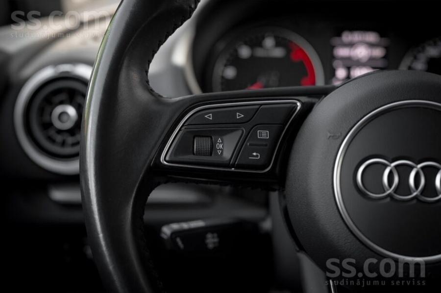 Pelēks Audi A3 2018 Talsi, ar dzinēja tilpumu 1.60 L un nobraukumu 184 tūkst. km par 12550 €, foto 18 vietnē AUTOMOTO.COM.LV