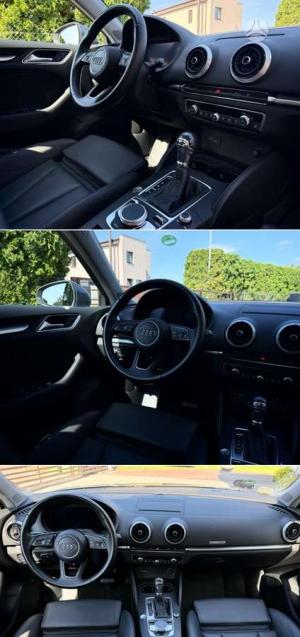 Grey Audi A3 2018 in Kaunas, with an engine capacity of 1.97 L and mileage of 255 thousand km for 13450 €, photo 3 on AUTOMOTO.COM.LV